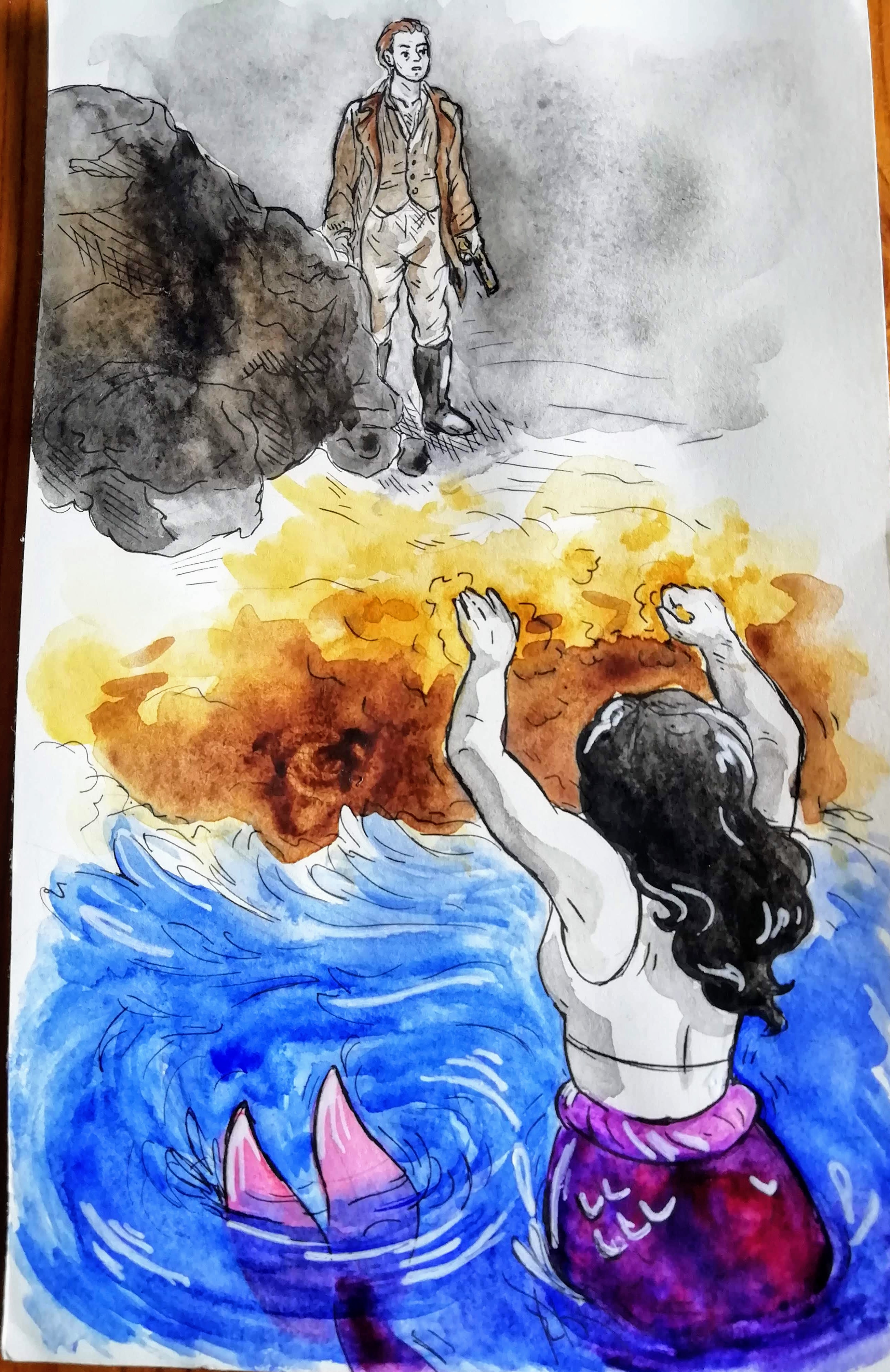 The mermaid takes revenge – Keith Maxwell's magic of fiction blog